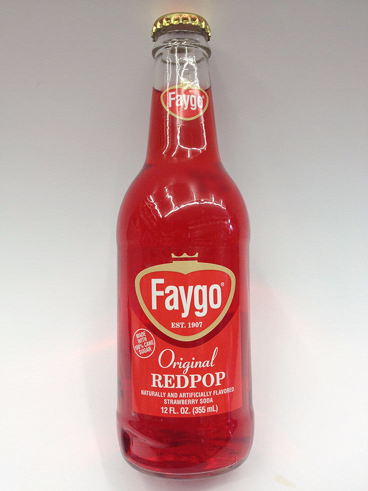 Faygo Original RedPop "Glass Bottle" | Soda Pop Shop