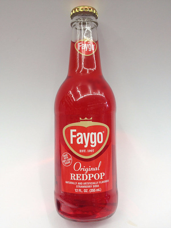 Faygo Original RedPop "Glass Bottle" | Soda Pop Shop