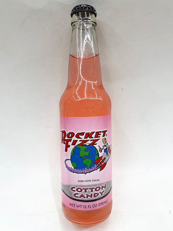 Rocket Fizz Cotton Candy Soda | Soda Pop Shop