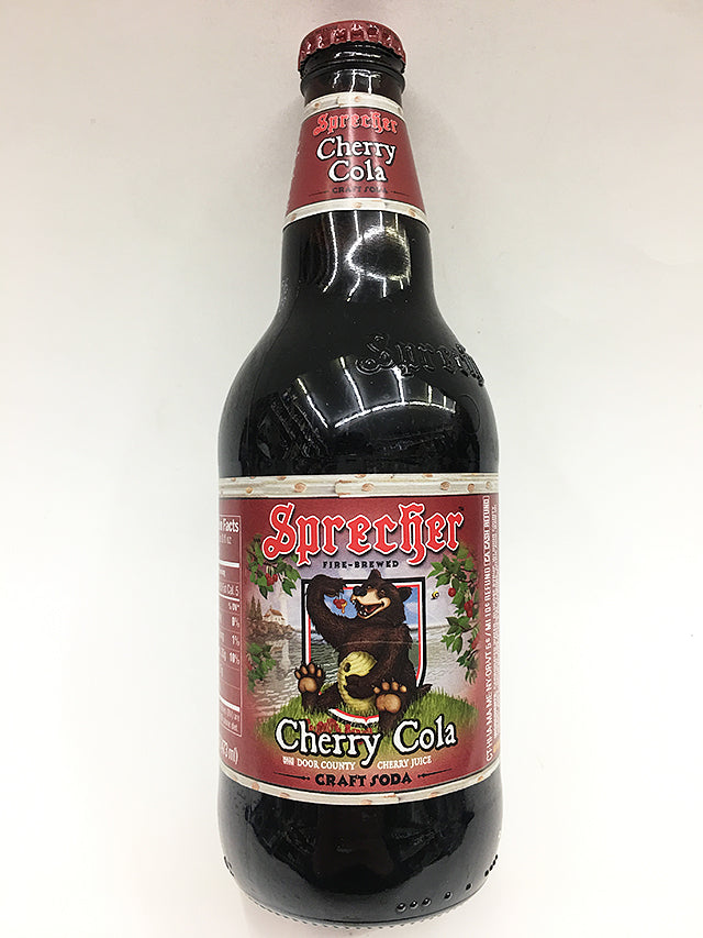 Sprecher Cherry Cola Handcrafted Fire-Brewed Soda | Soda Pop Shop